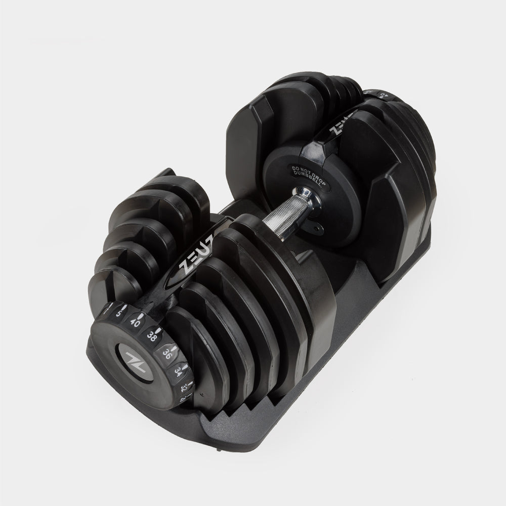 ZEUZ Verstelbare Dumbbell - 5 tot 40 KG