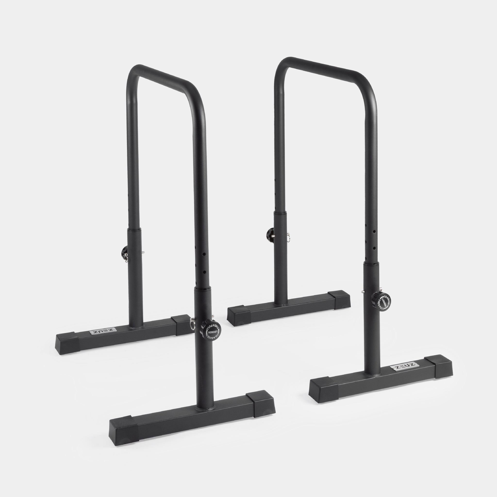 Adjustable Metal Parallettes-The best push-up support ZEUZ