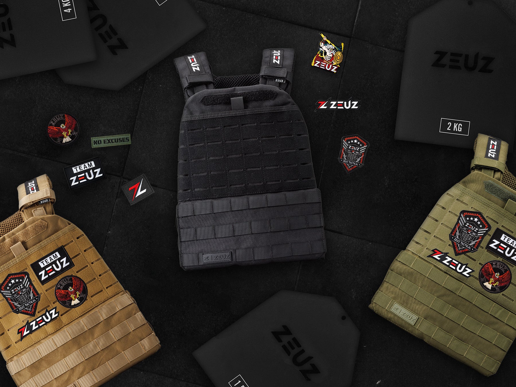 ZEUZ®Functional Fitness Gear - For CrossFit, Calisthenics and more