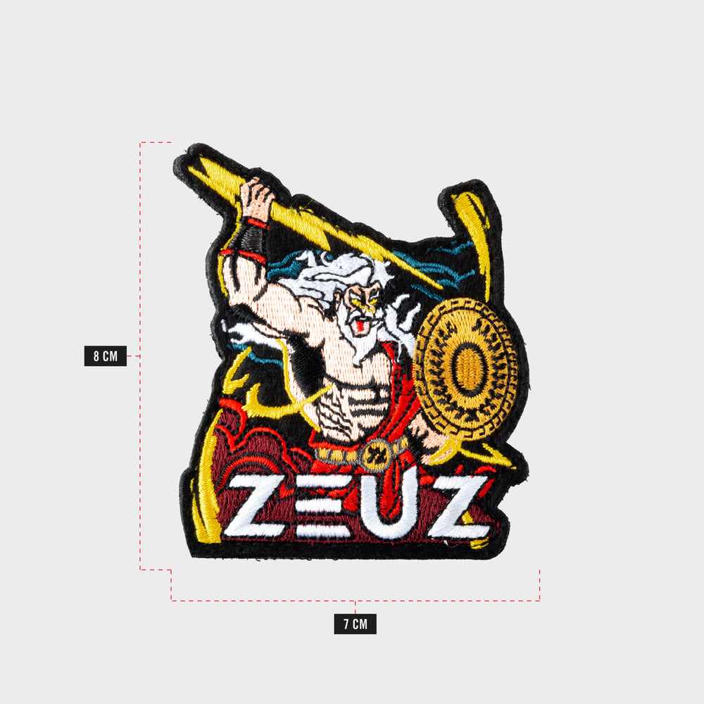 The Original Patch-At ZEUZ patches for your bag